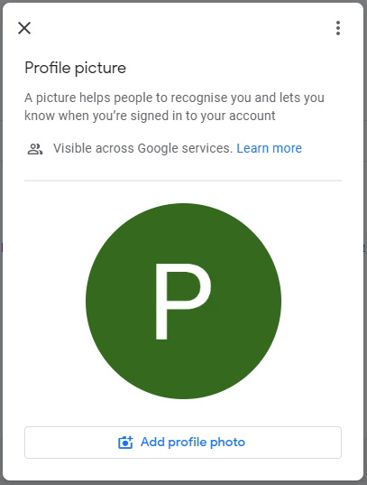 Add your profile picture