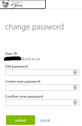 How do I change a T1/T2 account password?