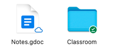 Google Drive for Desktop - Identifying folders
