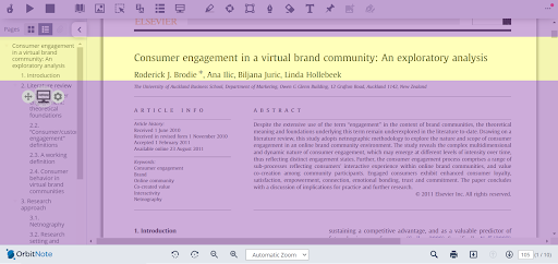 OrbitNote | IT Services: support, guidance and answers, University of York