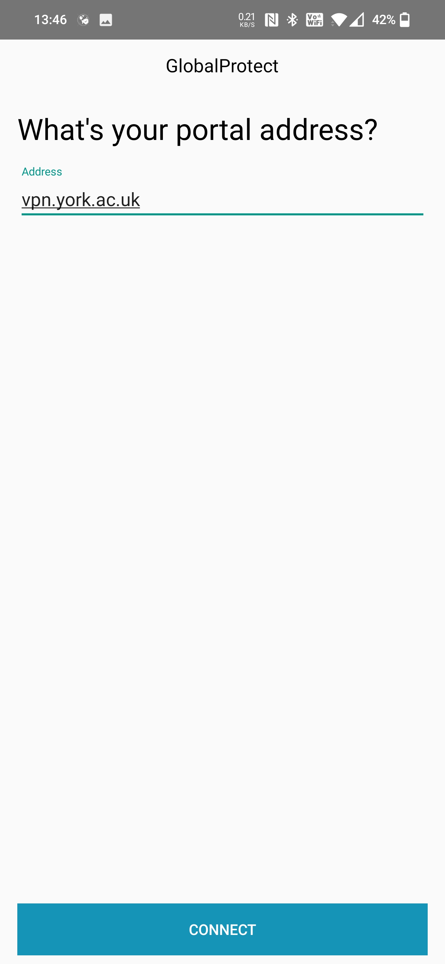 VPN: GlobalProtect on Android