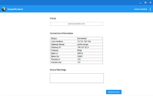 VPN: GlobalProtect on ChromeOS
