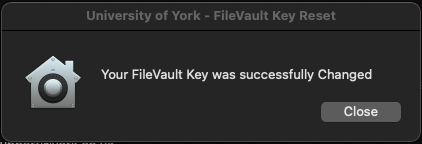 Mac: Refreshing your FileVault Information with IT Services | IT ...