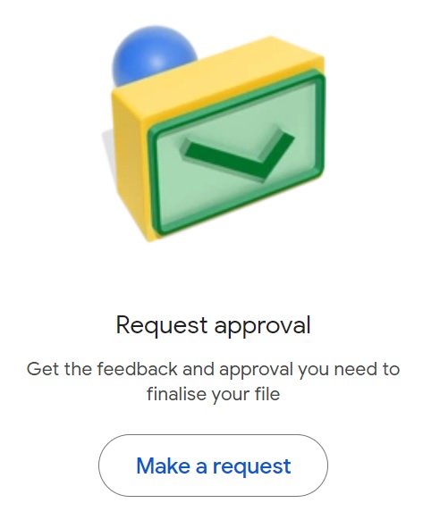 Google Drive: Approvals | IT Services: support guides and answers ...