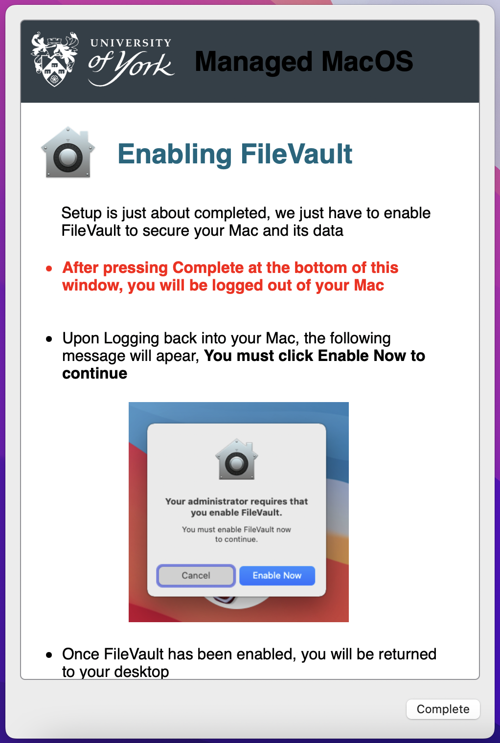 Enrolling your new Mac | IT Services: support guides and answers ...