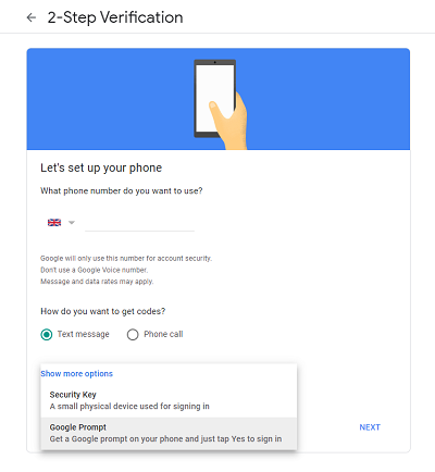 Google two-factor authentication: First time setup guide | IT Services ...
