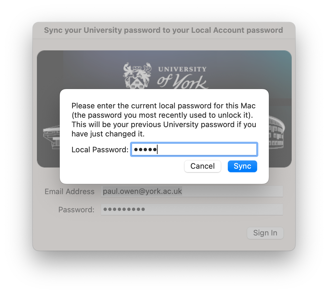 Managed devices: Mac Password Explanation | IT Services: support guides and answers, University ...