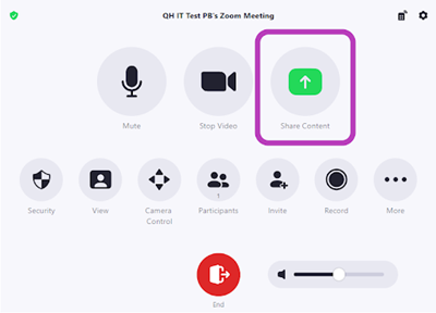 Zoom Rooms: Screen sharing | IT Services: support guides and answers ...