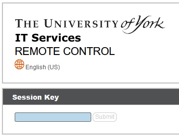 Remote support sessions | IT Services: support guides and answers, University of York