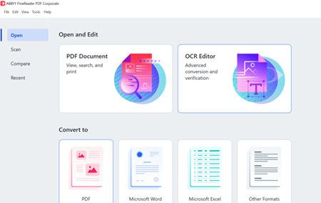 ABBYY FineReader PDF: Open, convert and combine PDFs | IT Services: support guides and answers ...