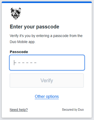 Duo: Signing in to University services | IT Services: guides ...