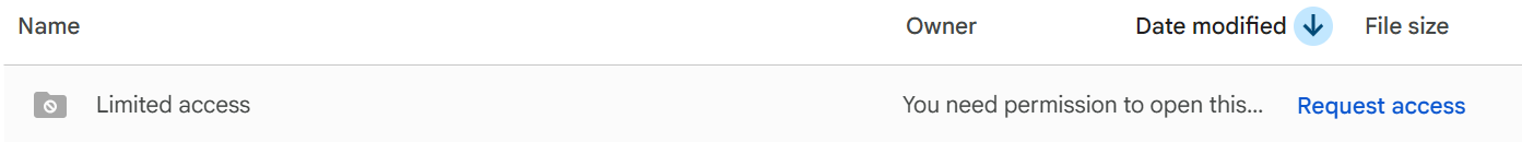 Google Drive: Limit access to folders | IT Services: support guides and ...